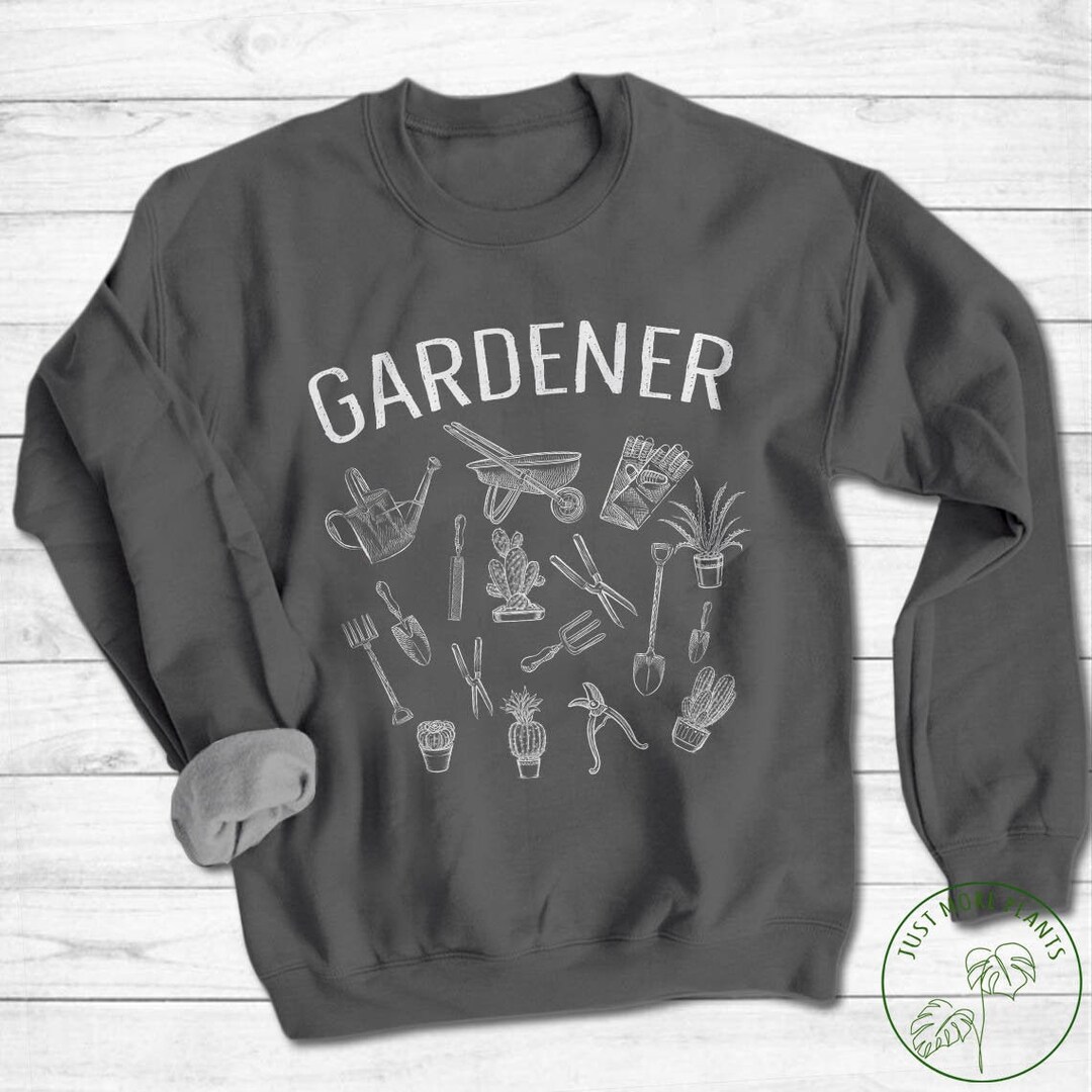 Garden Sweatshirt, Gardener Sweatshirt, Garden Gift, Gardening Gift ...