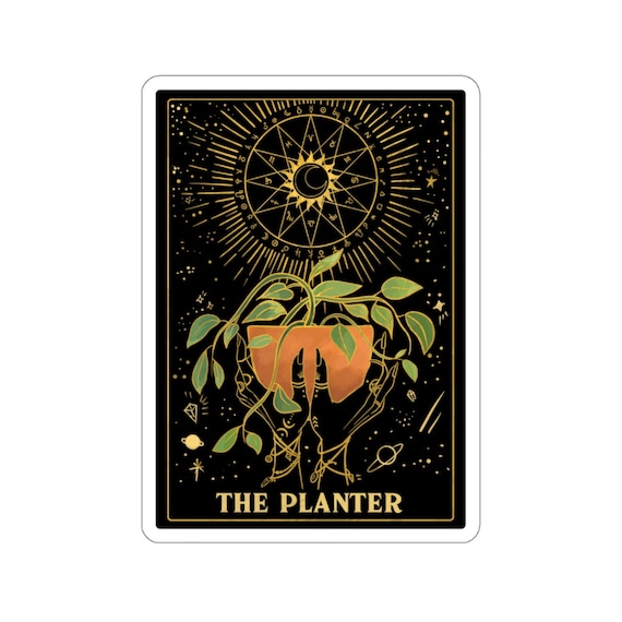 Plant Sticker the Planter Sticker Plant Gift Plant Lover - Etsy