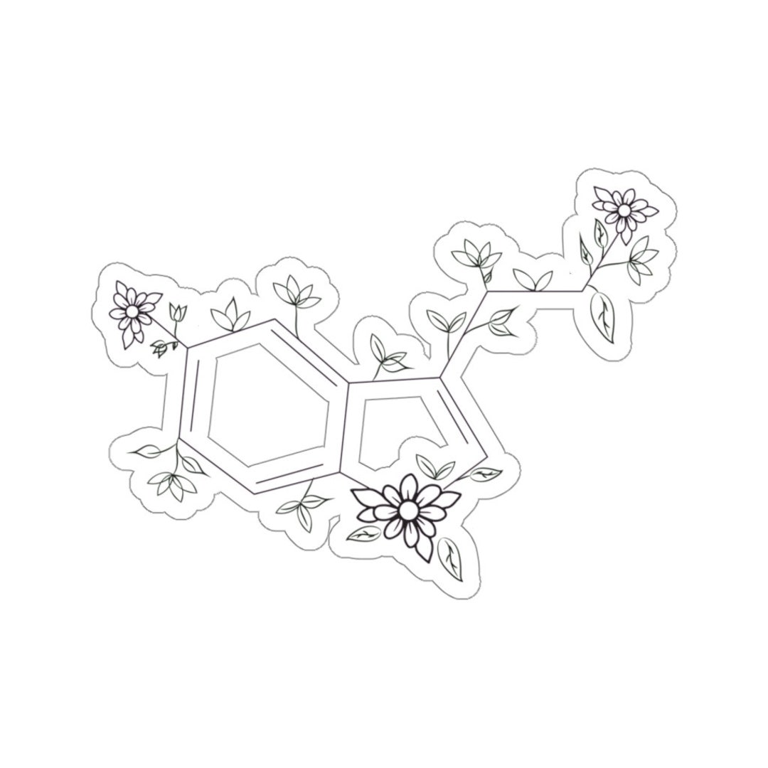 Flower Sticker, Floral Serotonin Sticker, Wildflower Sticker, Flower ...