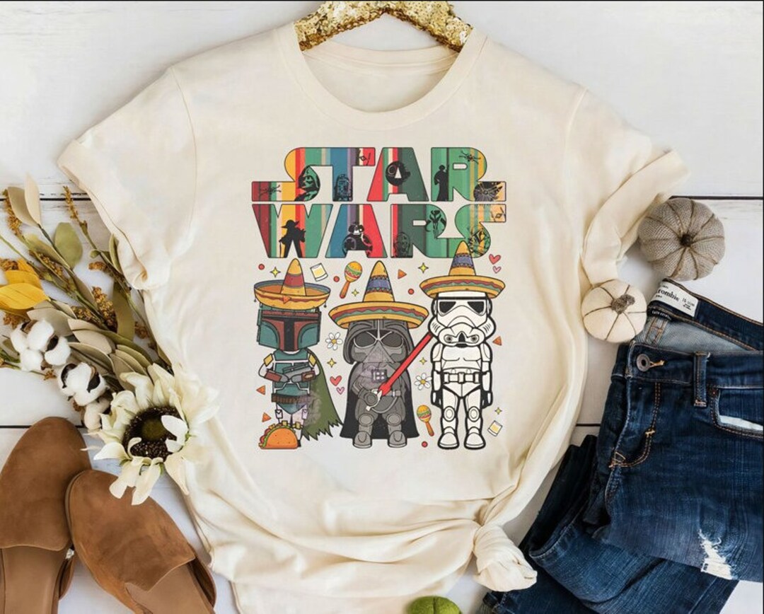 Star Wars Darth Vader Stormtrooper Custom Cinco De Mayo T-shirt, Happy ...