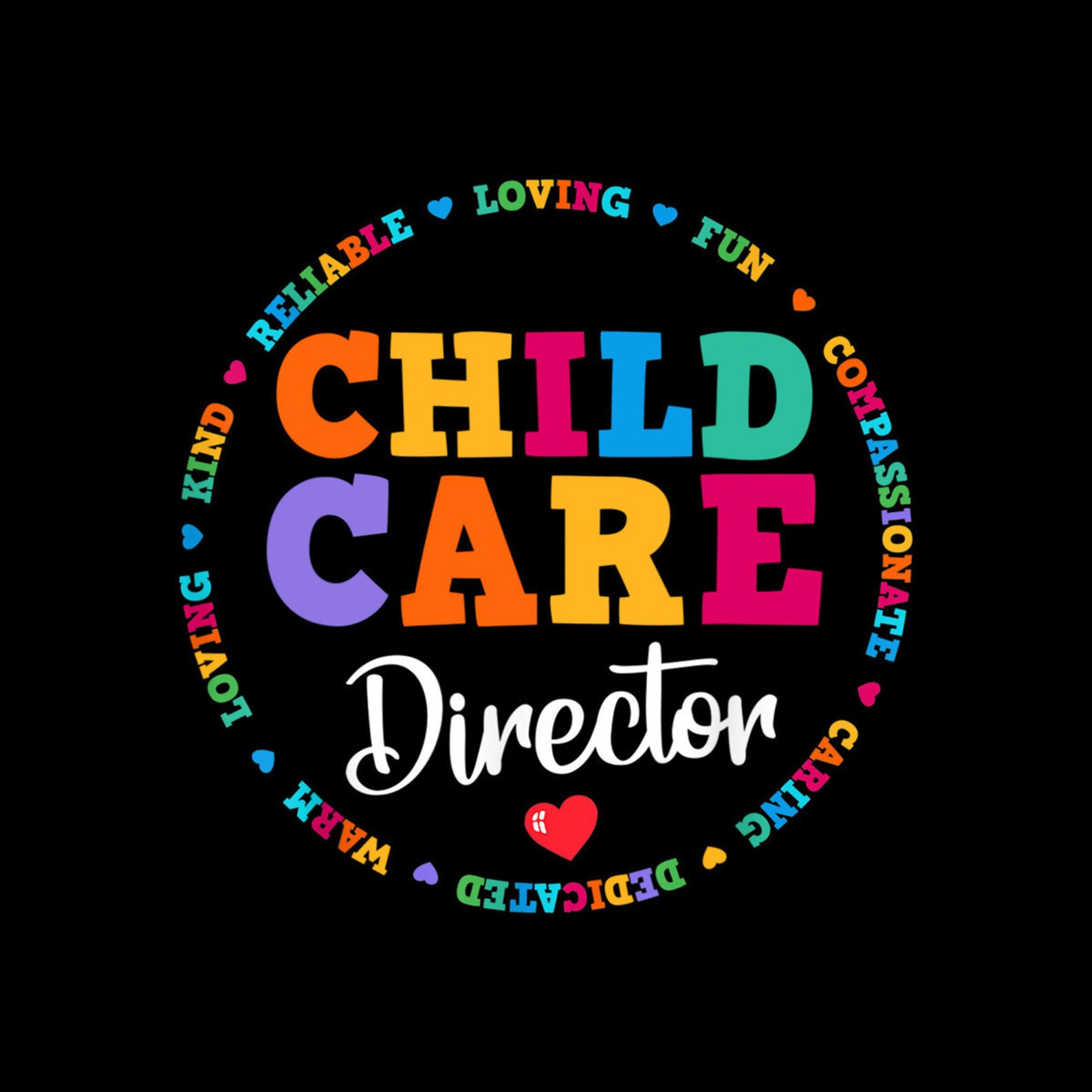 Childcare Director Daycare Crew School Provider Teacher Digital PNG. - Etsy