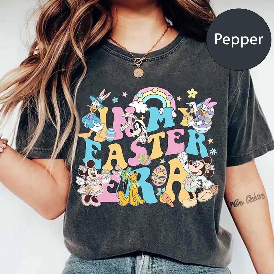Mickey and Friends Bunny Egg Disney Easter Shirt, in My Easter Era ...