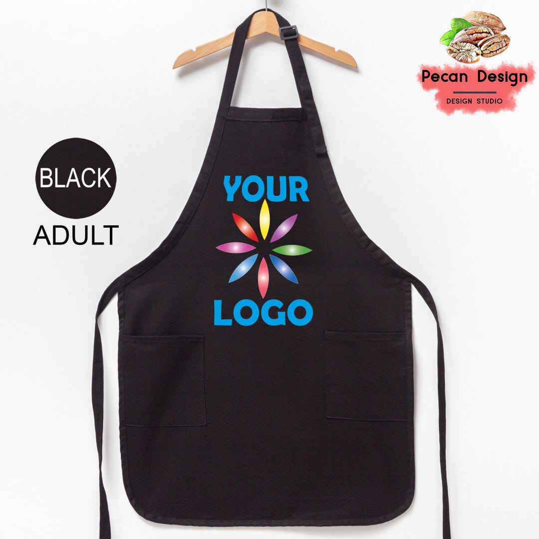 Custom Logo Apron, Logo Apron, Nail Saloon Aprons, Apron for ...