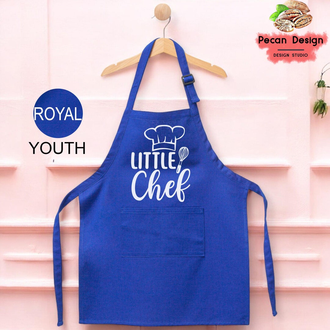 Little Chef Kitchen Apron for Kids, Kitchen-aprons Gift for Birthday ...