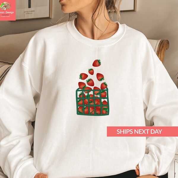 Strawberry Shortcake Hoodie - Etsy