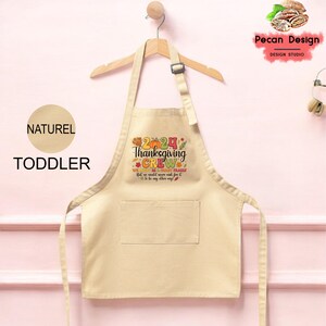 Thanksgiving Crew 2024 Apron Gift, Thanksgiving Kitchen Apron, Family ...
