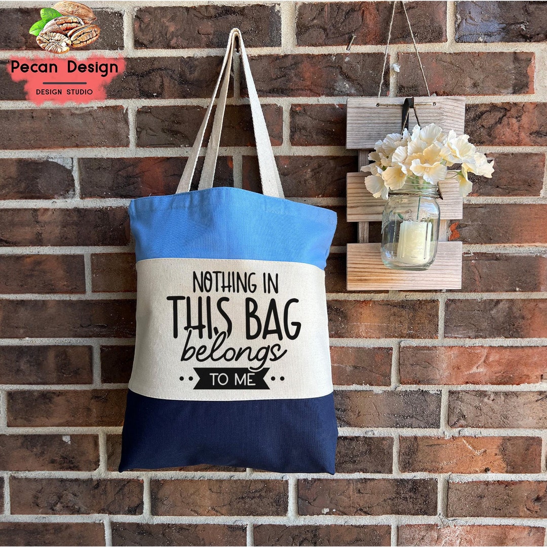 Funny Quotes Canvas Tote Bag, Cute Tote Bag Gift Idea for Women ...