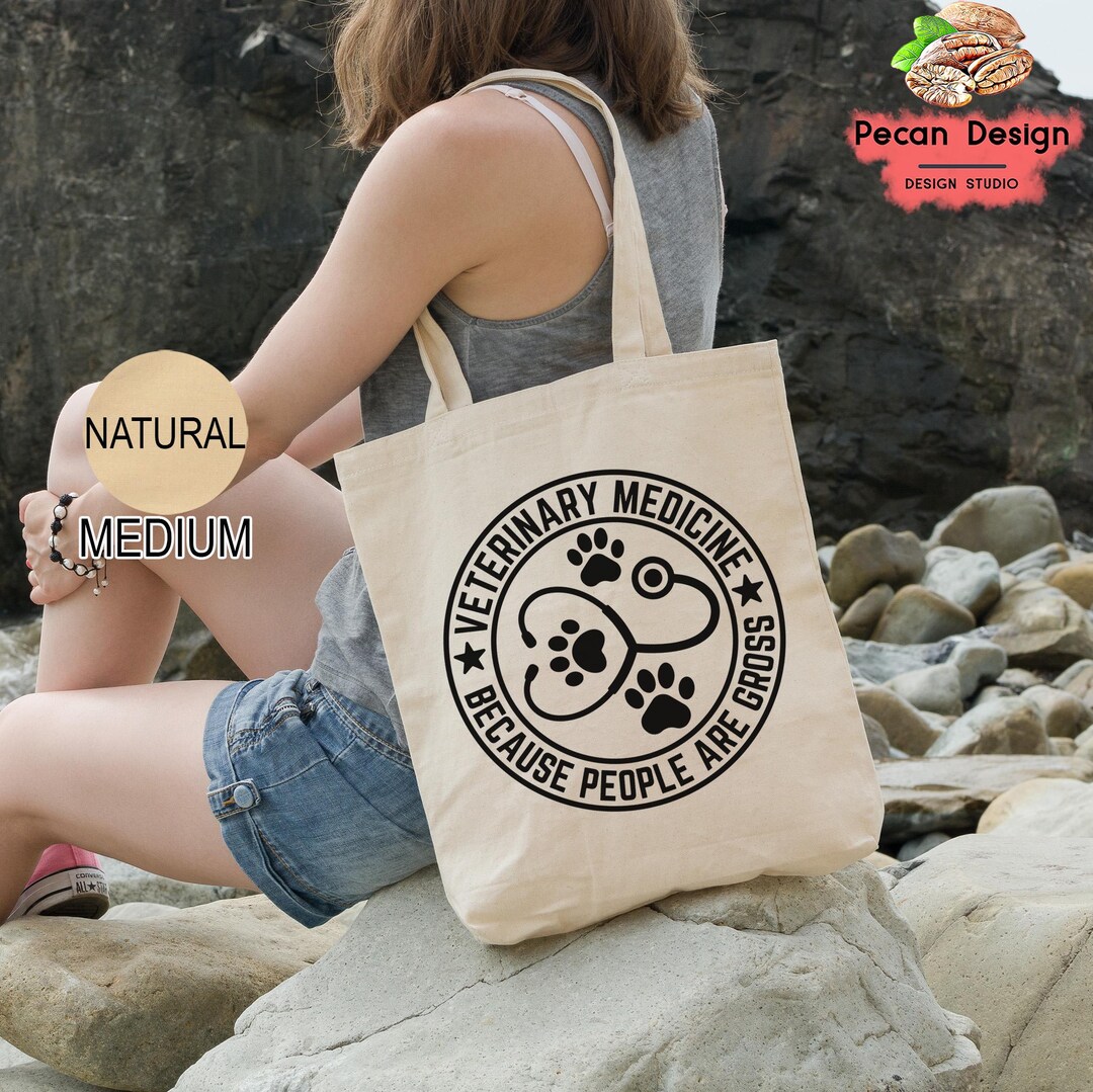 Veterinary Medicine Tote Bag Gift, Vet Graduation Gift Tote Bag ...