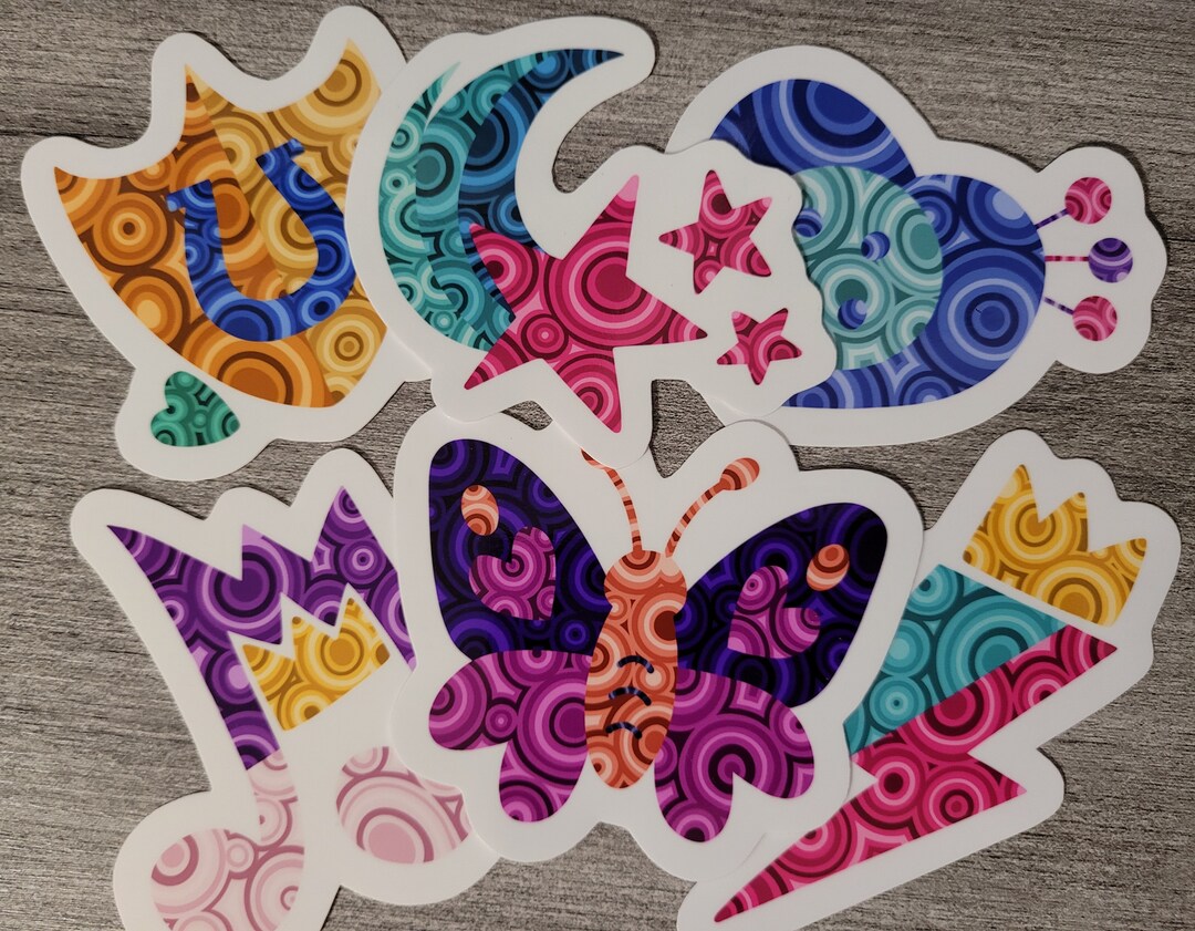 MLP Gen5 Cutiemark Stickers & Magnets - Etsy