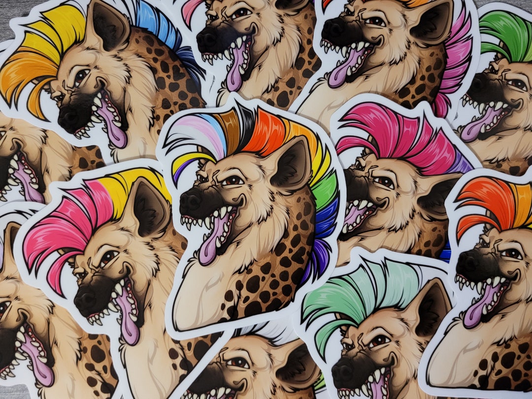Hyena Pride Flag Stickers and Magnets - Etsy