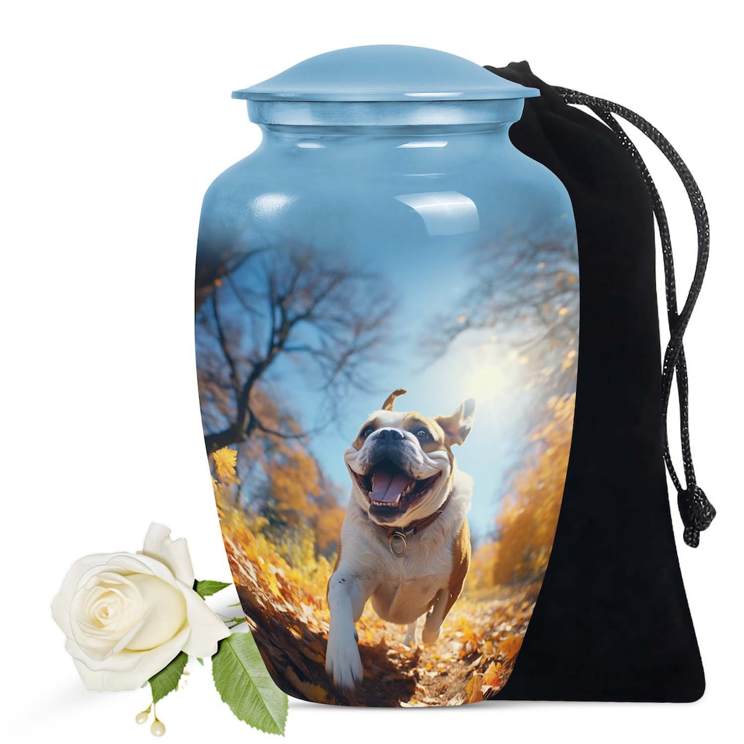 Dog Ashes Keepsake, Pet Urns for Dogs, Urn for Dog Ashes, Dog Urns by ...