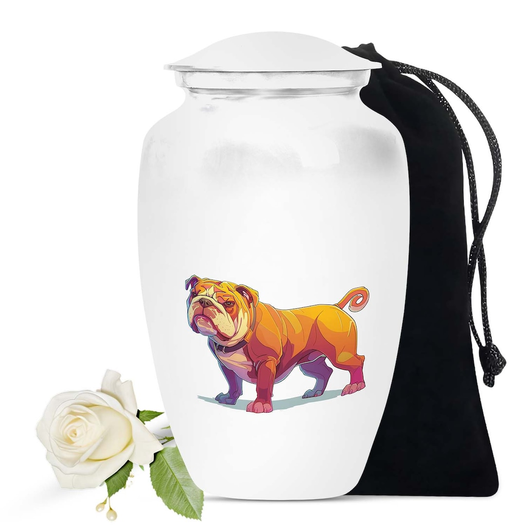Personalized Dog Urn Custom Dog Ashes Keepsake Pet Urns for Dogs by ...