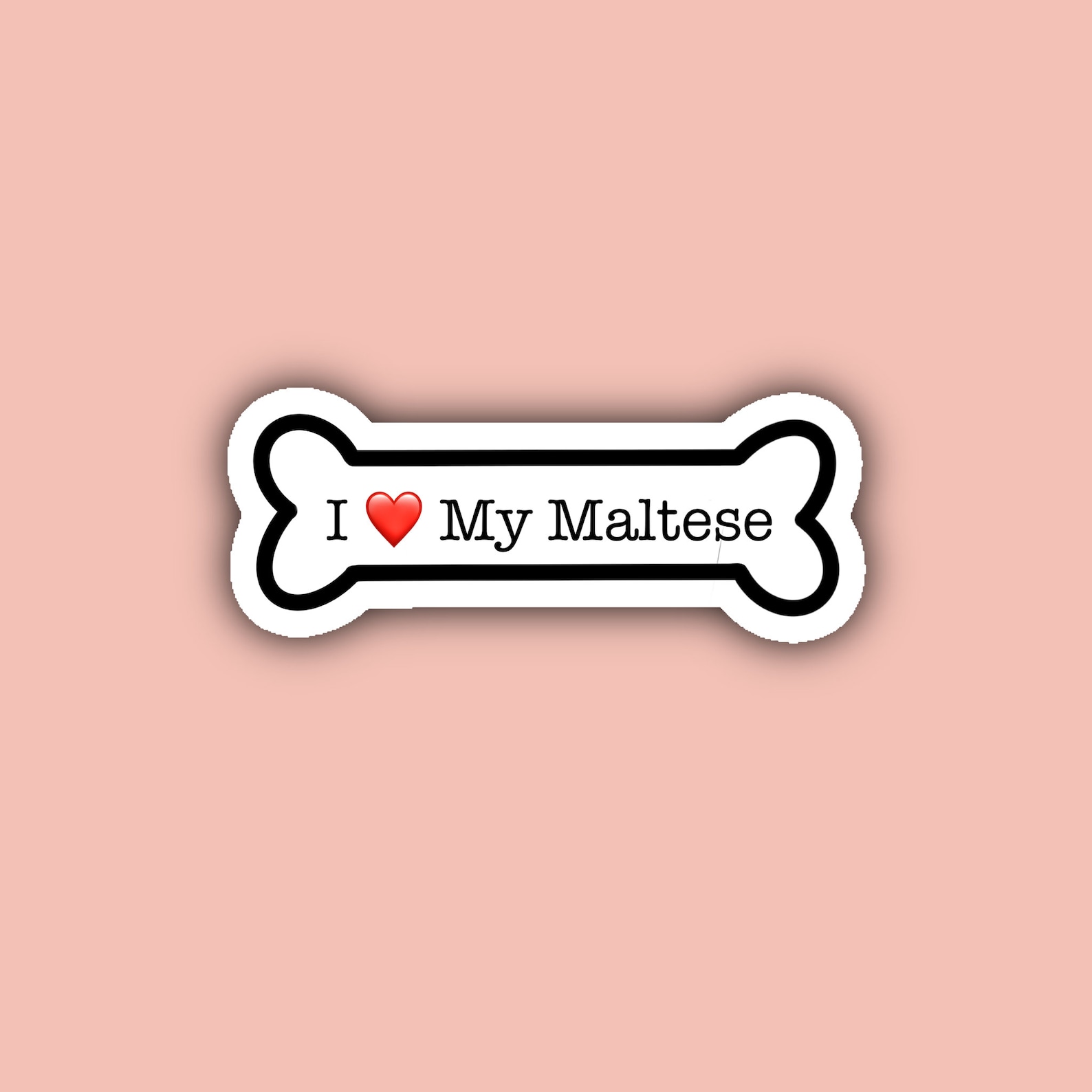 Maltese Sticker Pack Dog Mom | Etsy