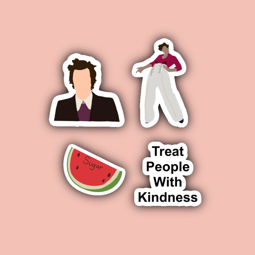 Harry Styles Sticker Pack - Watermelon Sugar - Treat People With ...