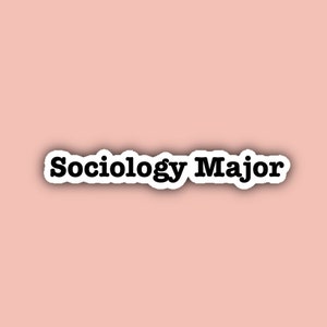 Sociology Major Sticker Pack - Sociology Student - College Student ...