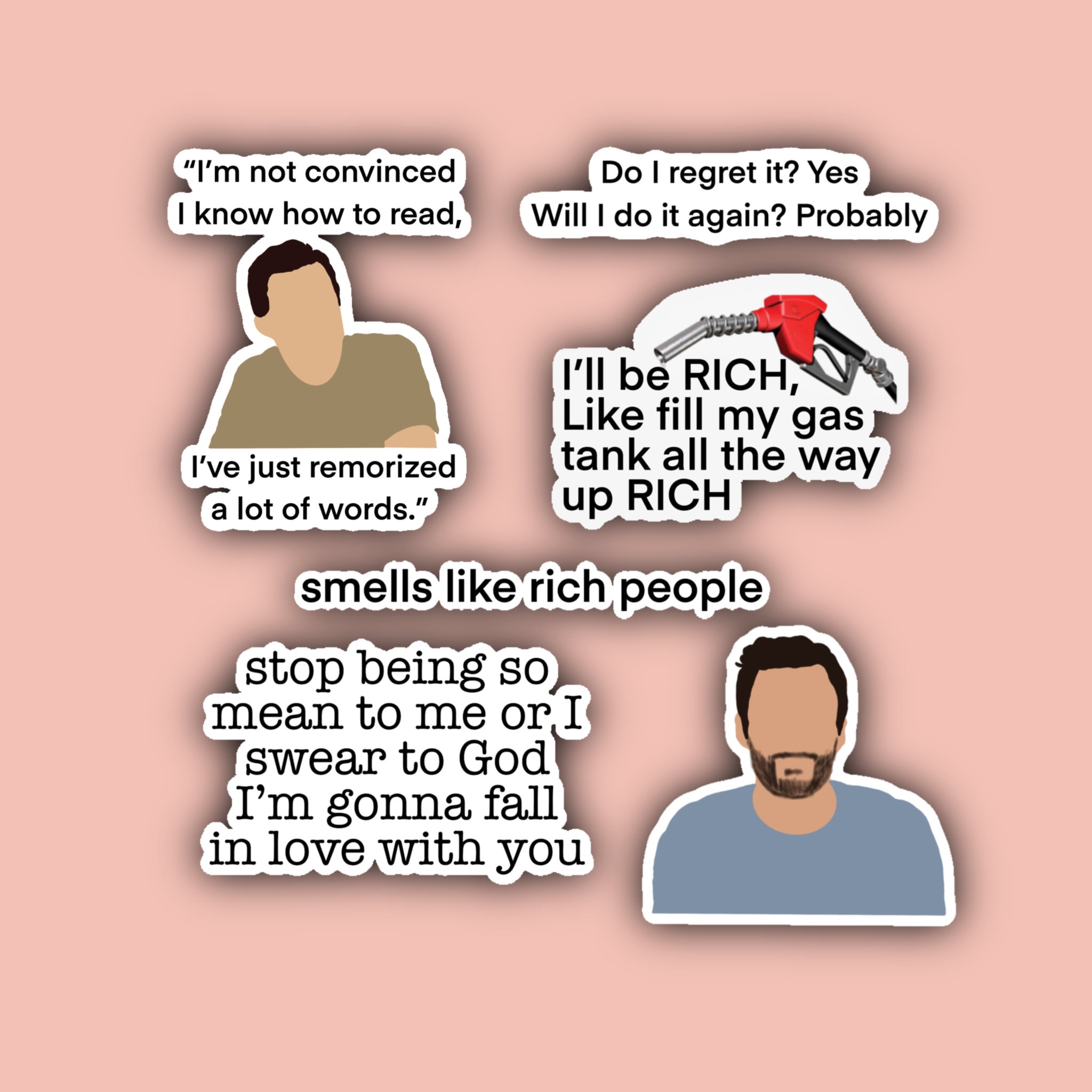 Paper & Party Supplies Stickers, Labels & Tags Nick Miller Sticker etna ...