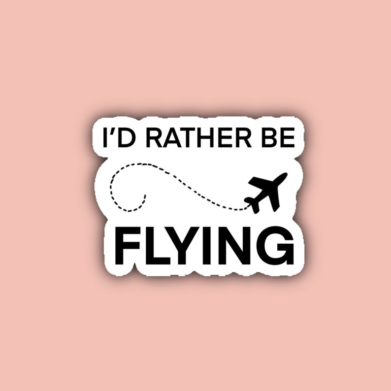 Future Pilot Sticker Pack Waterproof Stickers Aeronautics - Etsy