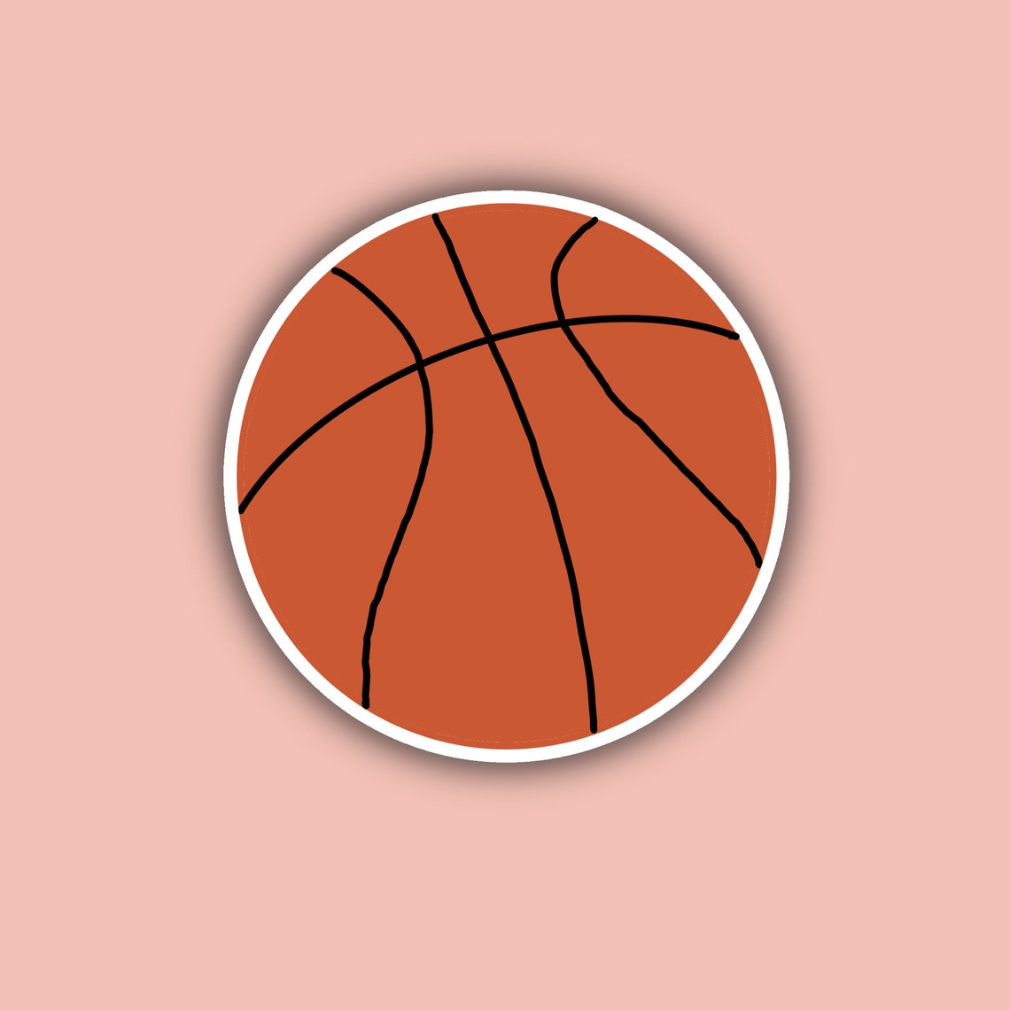 Basketball Sticker Pack Basketball Sticker Sports Stickers - Etsy