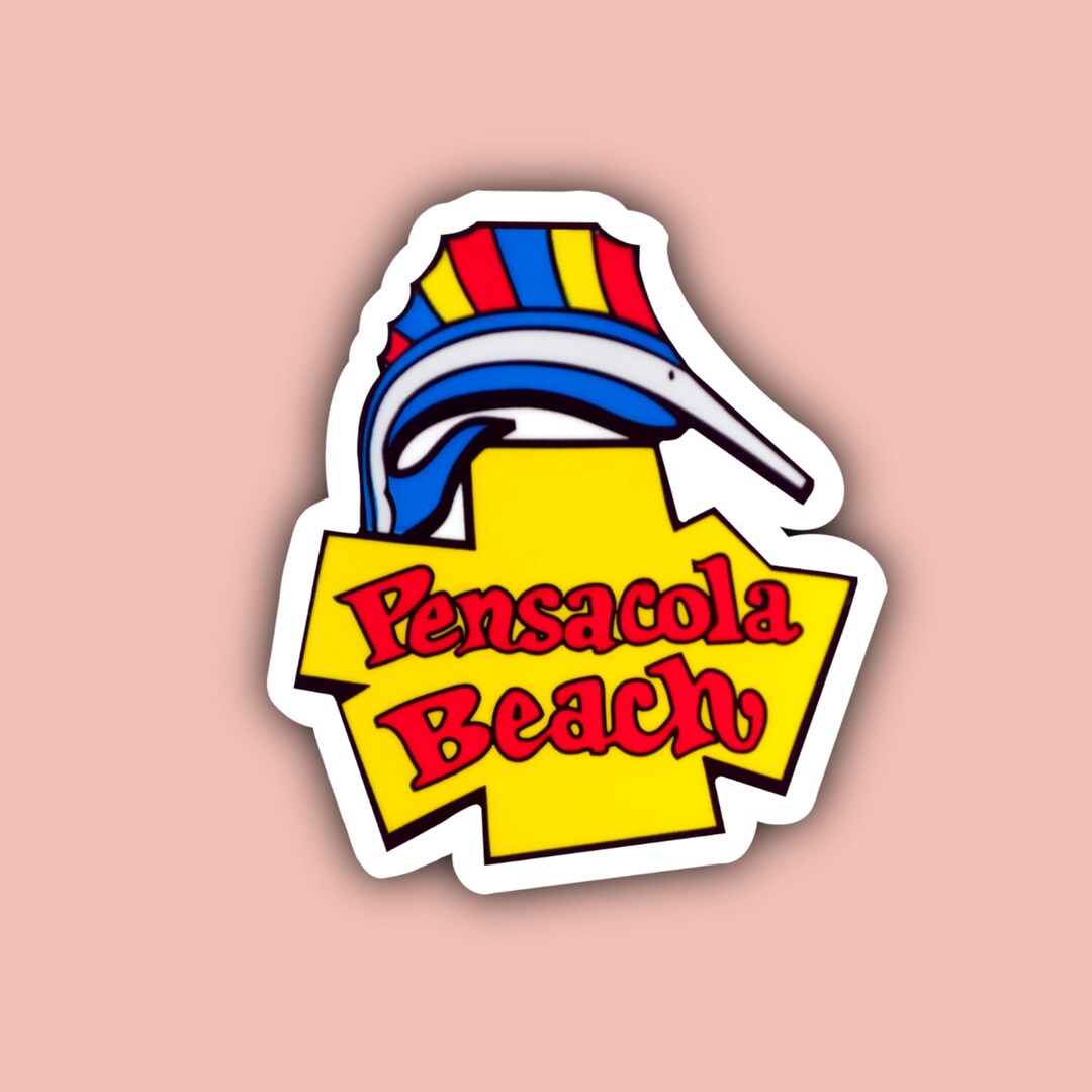 Pensacola Welcome Sign - 3" Waterproof Sticker - Etsy