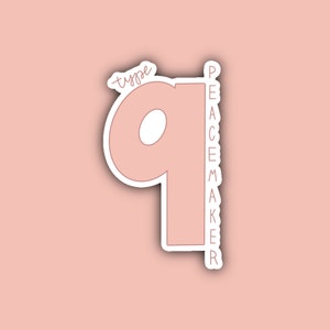 Enneagram 9 Sticker Pack - Type Nine Stickers - Peacemaker - Etsy