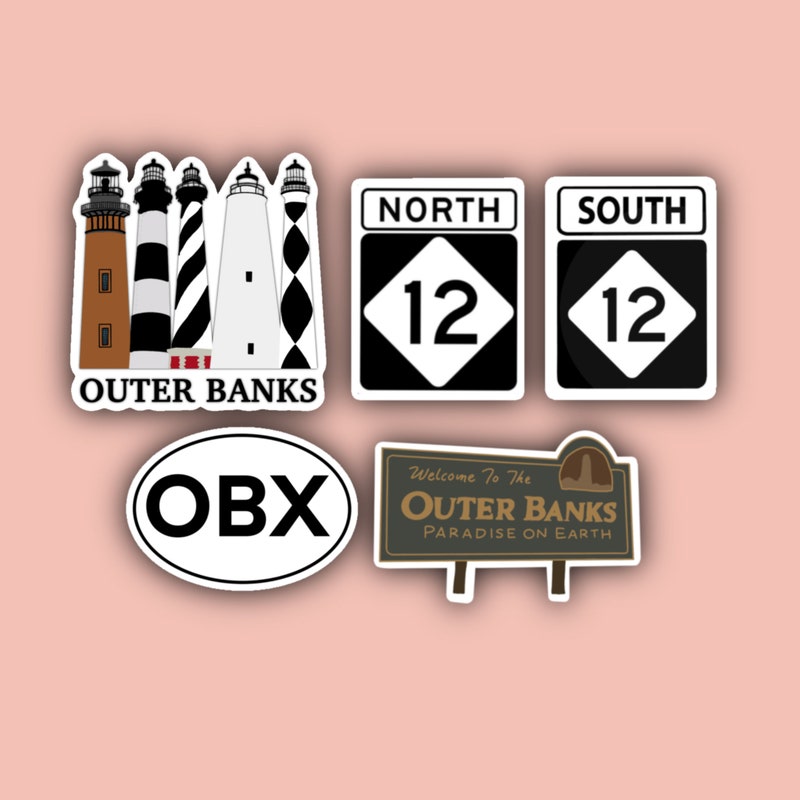 Outer Banks Stickers - Etsy
