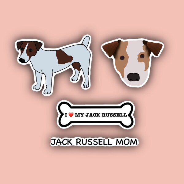 Jack Russell Sticker - Etsy