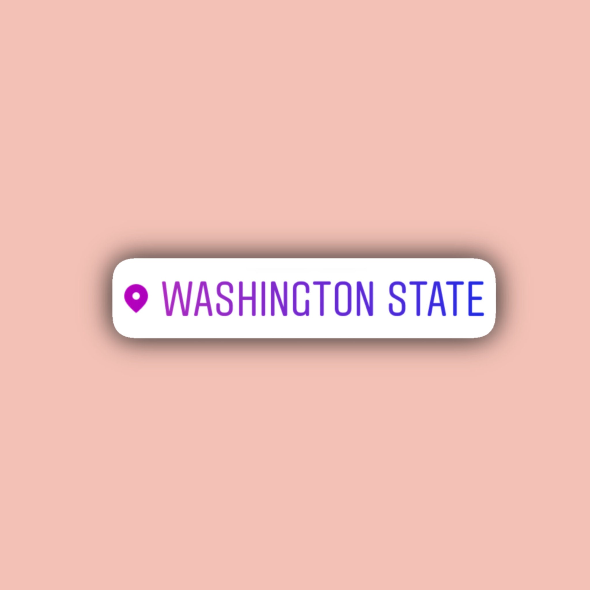 Washington State Sticker Pack Washington Flag Washington | Etsy