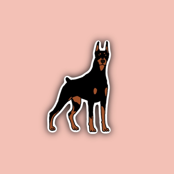 Doberman Car Stickers - Etsy