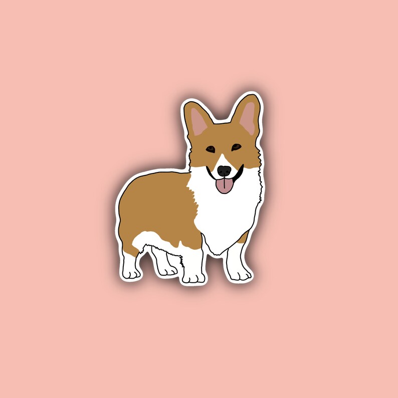 Corgi Sticker Pack Waterproof Corgi Corgi Mom Dog Mom - Etsy