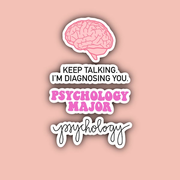 Psychology Stickers - Etsy
