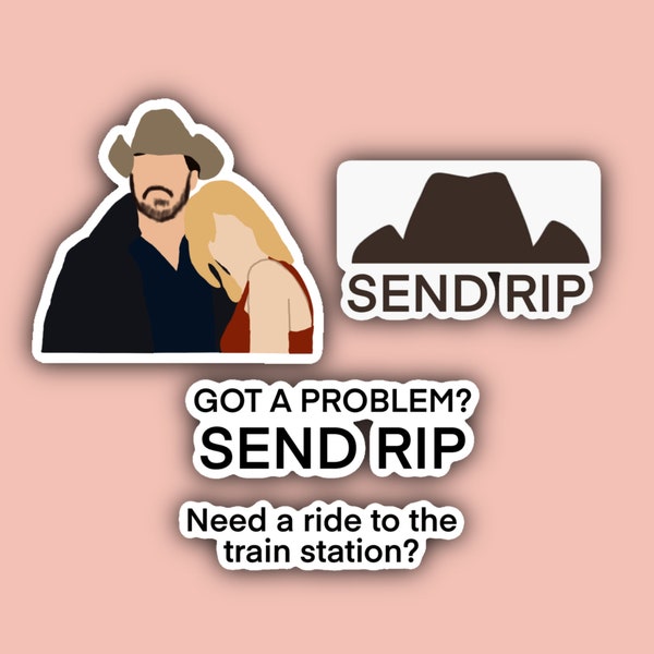 Rip Yellowstone Sticker - Etsy