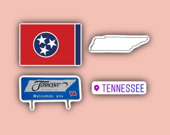 Tennessee TN State Outline Vinyl Decal Sticker - Etsy