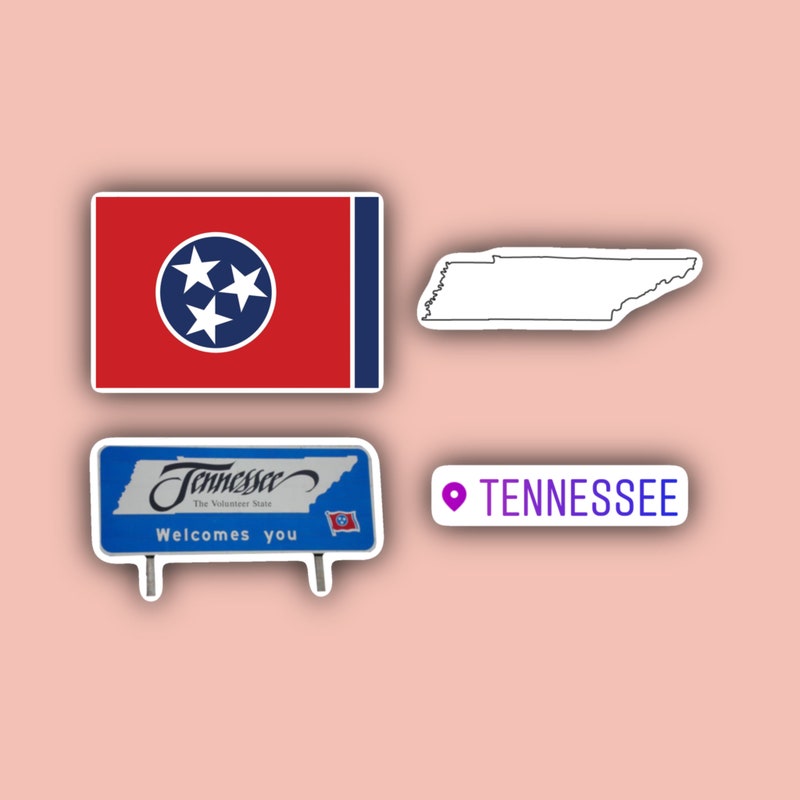 Tennessee Flag - Etsy