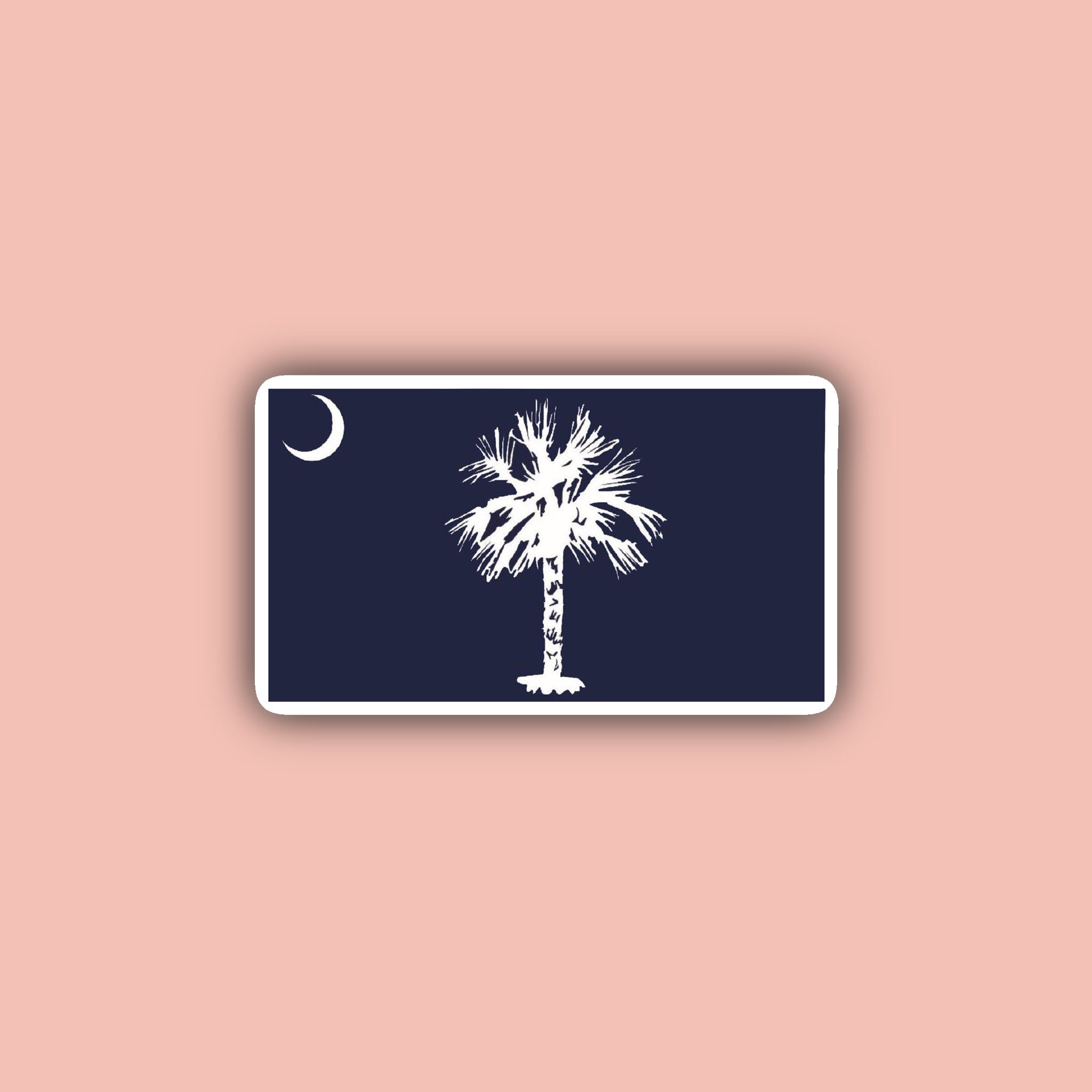 South Carolina Sticker Pack SC South Carolina Flag | Etsy