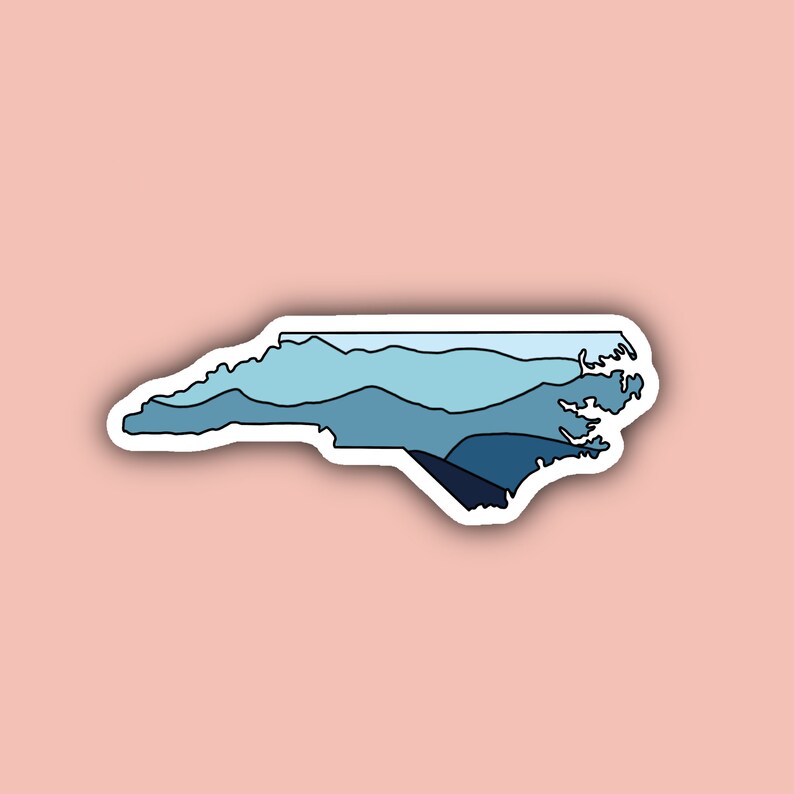 Blue Ridge Mountains Sticker Pack Blue Ridge Parkway - Etsy