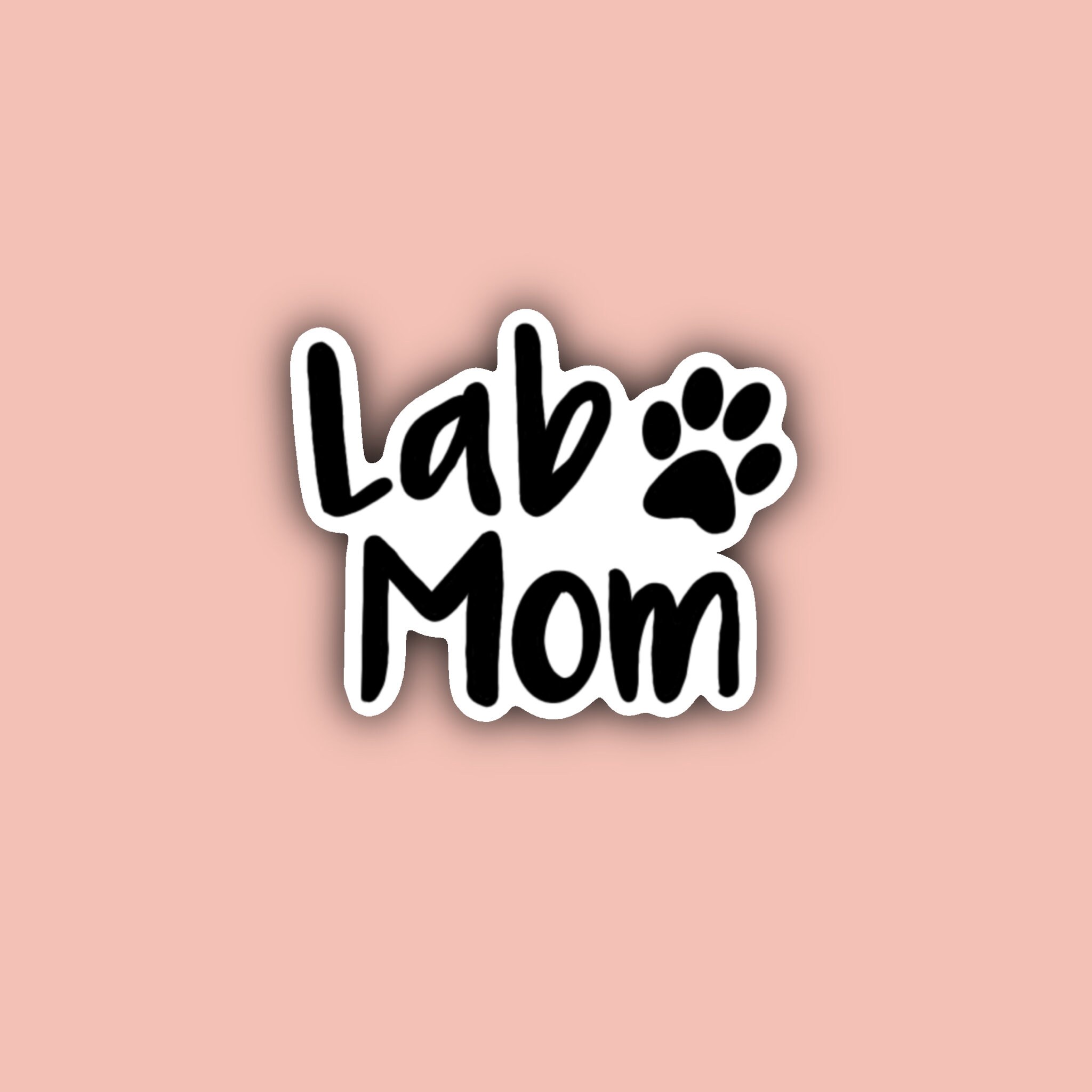 Labrador Retriever Sticker Pack waterproof Black Lab | Etsy