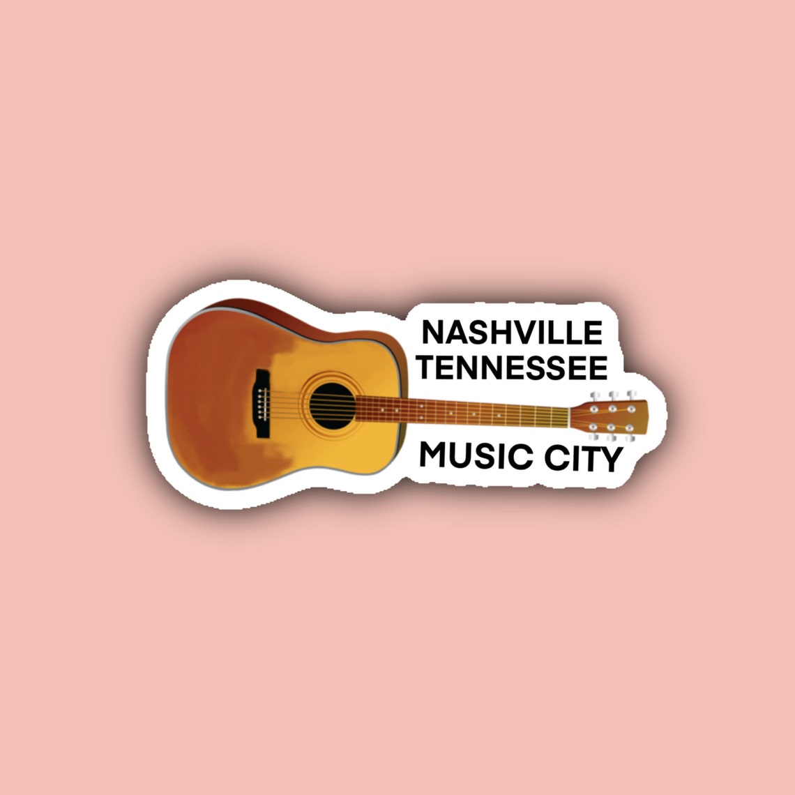 Nashville Sticker Pack Tennessee Stickers Nashville TN | Etsy