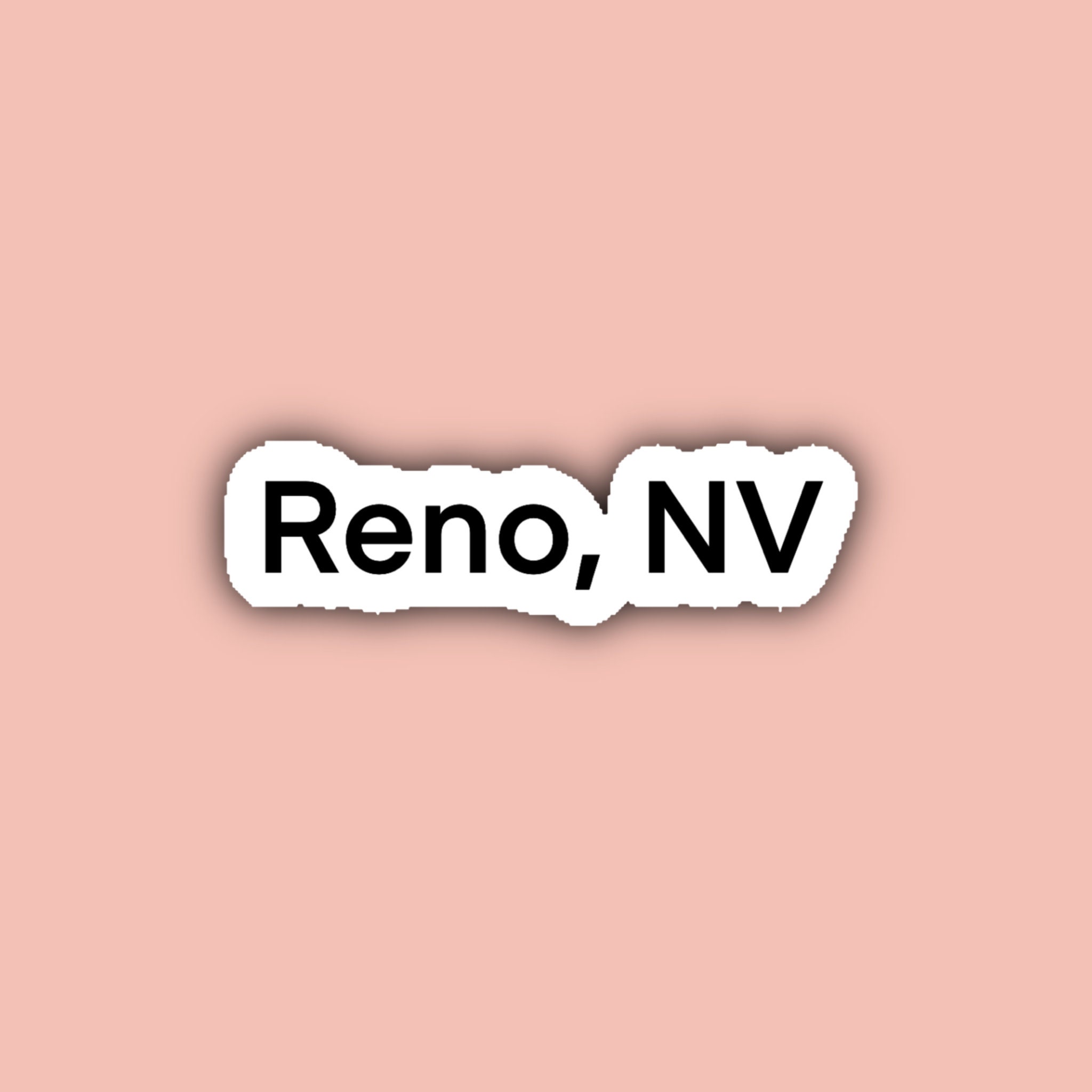 Reno Nevada Sticker Pack Nevada Stickers Reno NV | Etsy