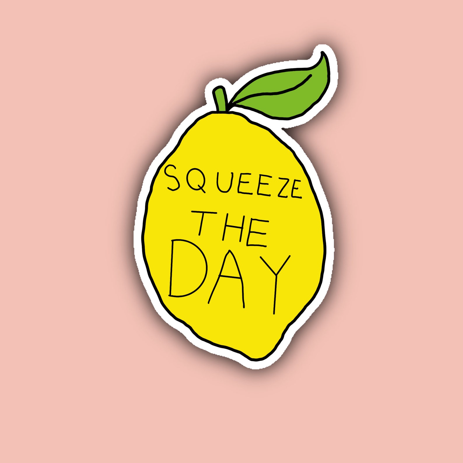 Lemon/Lemonade Sticker Pack Lemon Stickers Lemons Food | Etsy