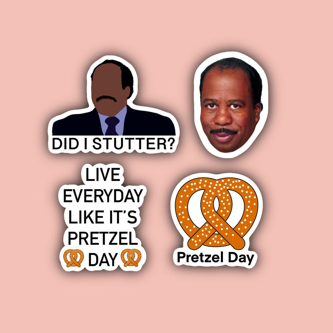 Stanley the Office Inspired Sticker Pack - Waterproof Stanley Stickers ...