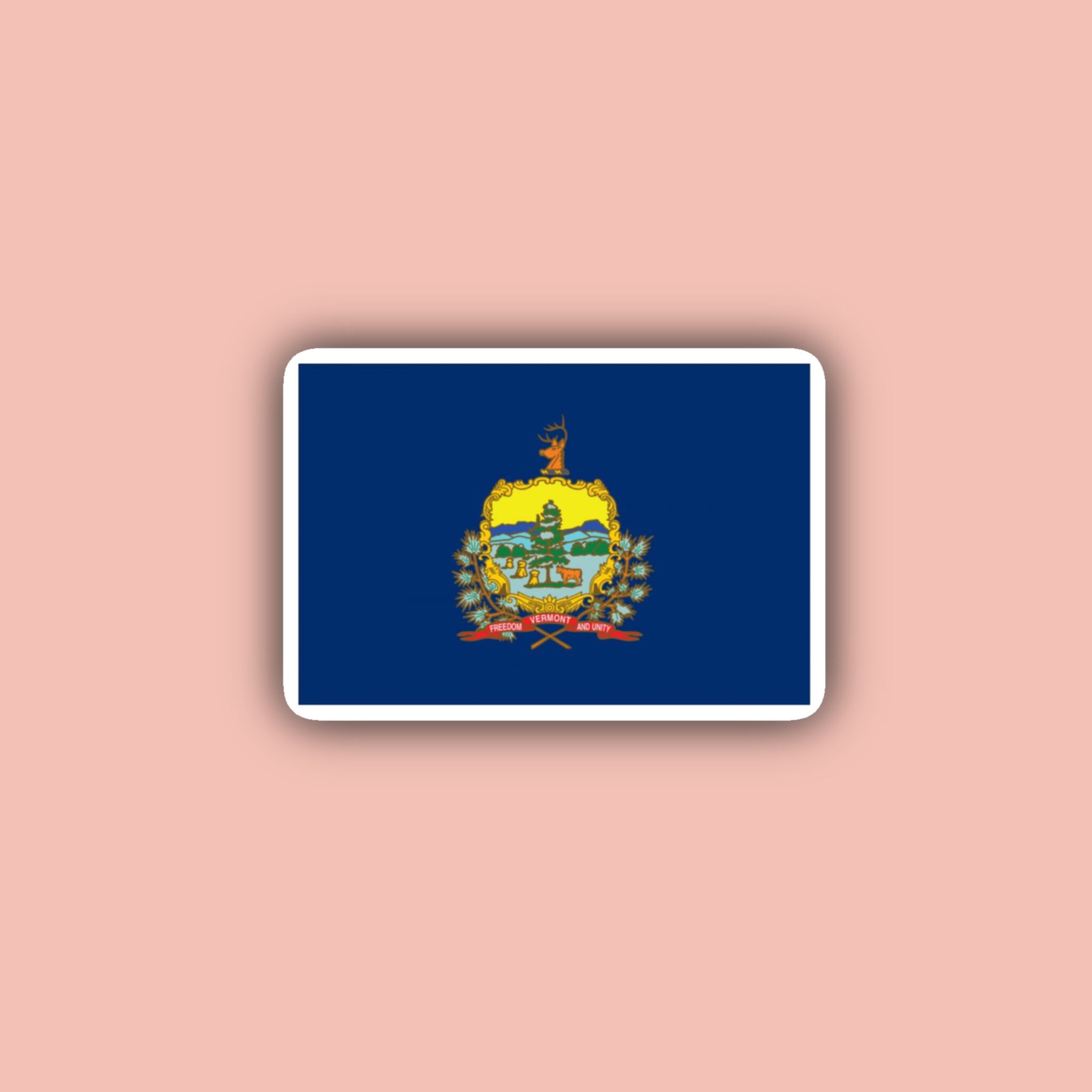 Vermont Sticker Pack Vermont Flag Sticker Stickers | Etsy