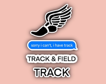 Track Sticker Pack, Track and Field Stickers - Etsy