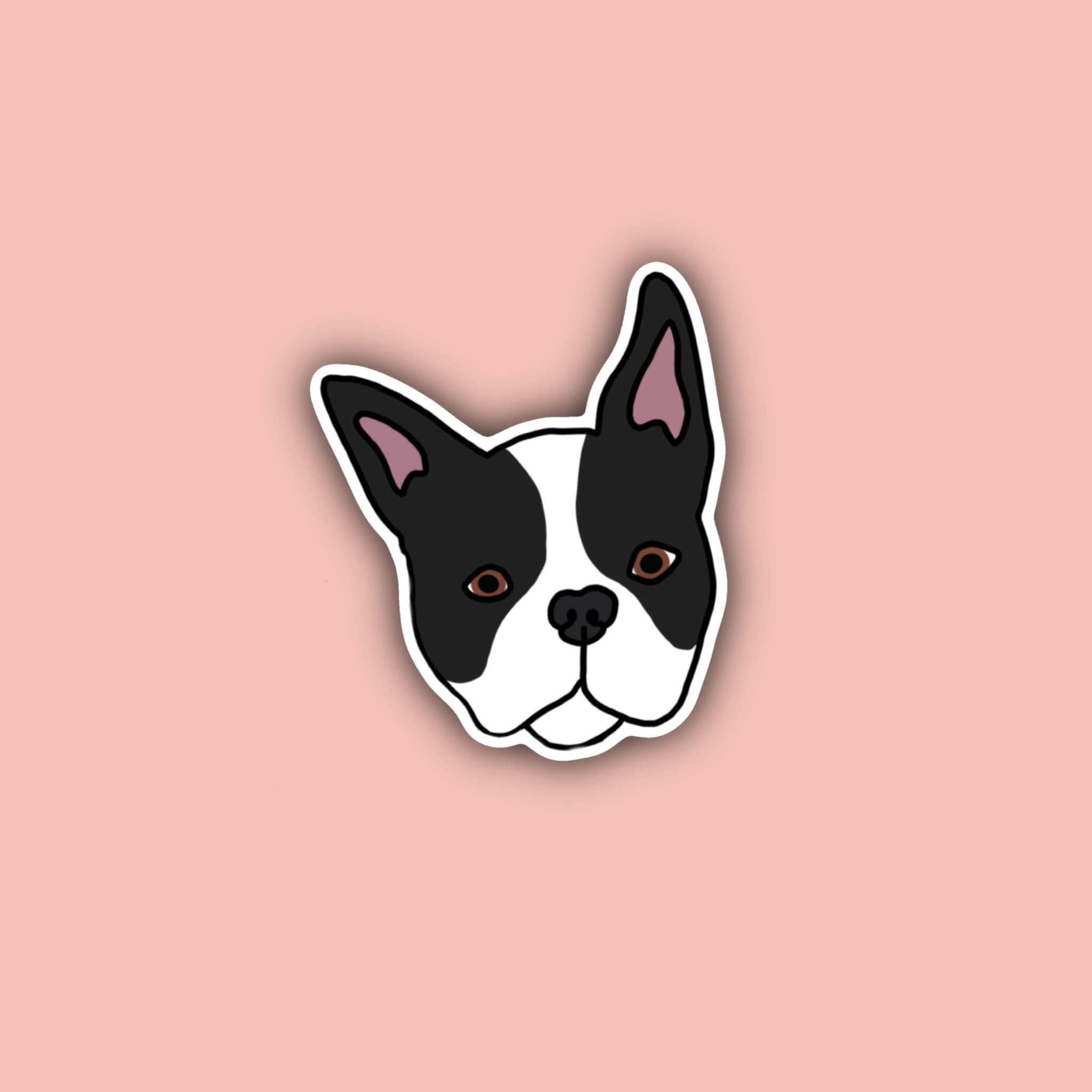 Boston Terrier Sticker Pack Dog Mom Gift for Dog Mom I - Etsy