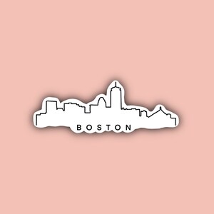 Boston Massachusetts Sticker Pack - BOS Stickers - Entering Boston - Etsy