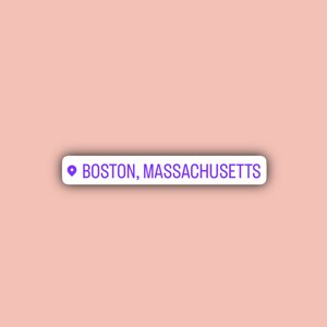 Boston Massachusetts Sticker Pack - BOS Stickers - Entering Boston - Etsy