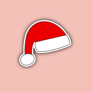 Santa Sticker Pack - Waterproof Christmas Stickers - Santa - Santa's ...