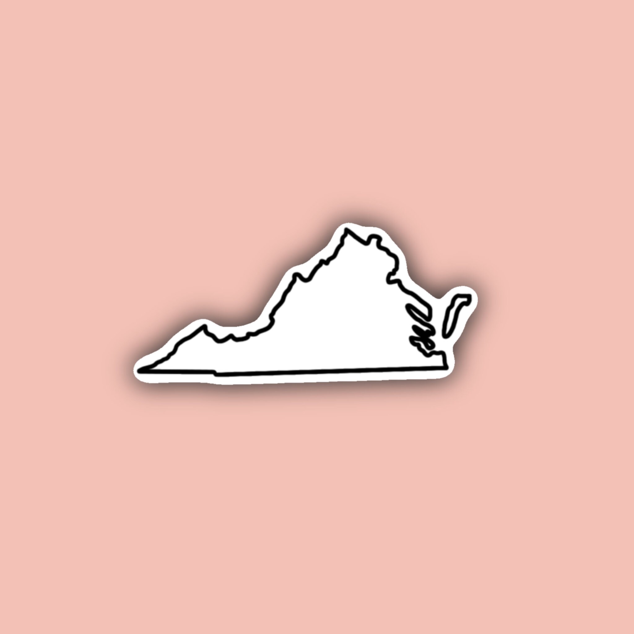 Virginia Sticker Pack Richmond VA VA Virgini Flag - Etsy