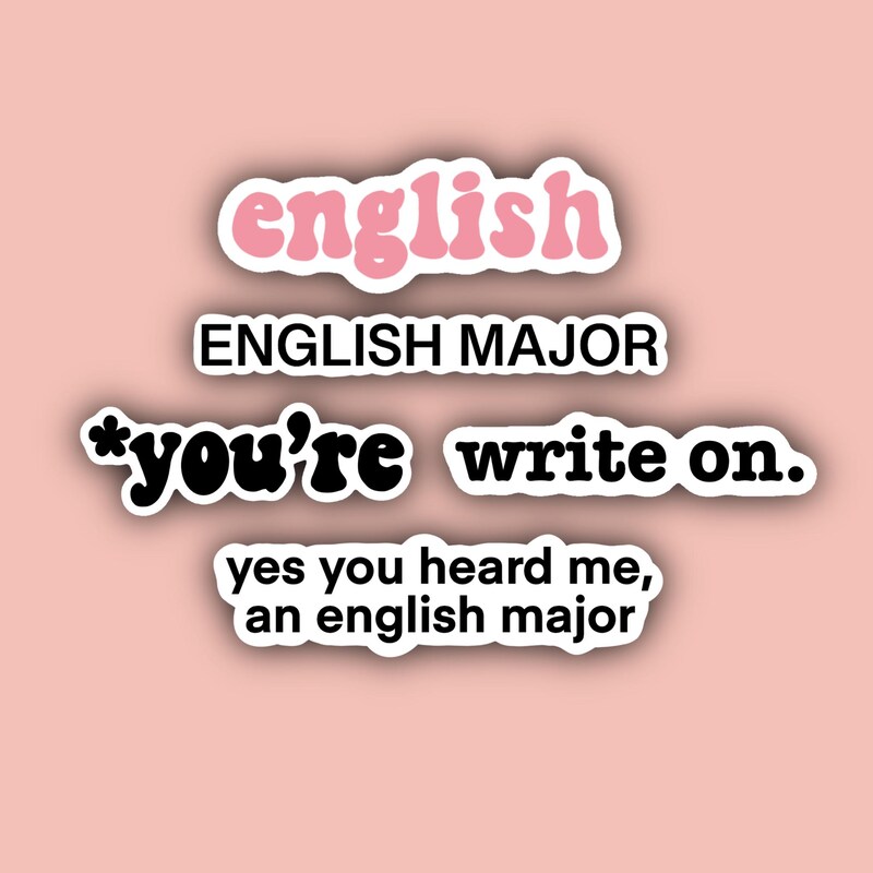 English Major - Etsy