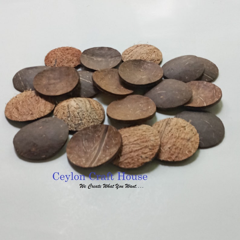 2″ Diameter Coconut Shell Chips for Make Craft Items|naturalcococnut ...