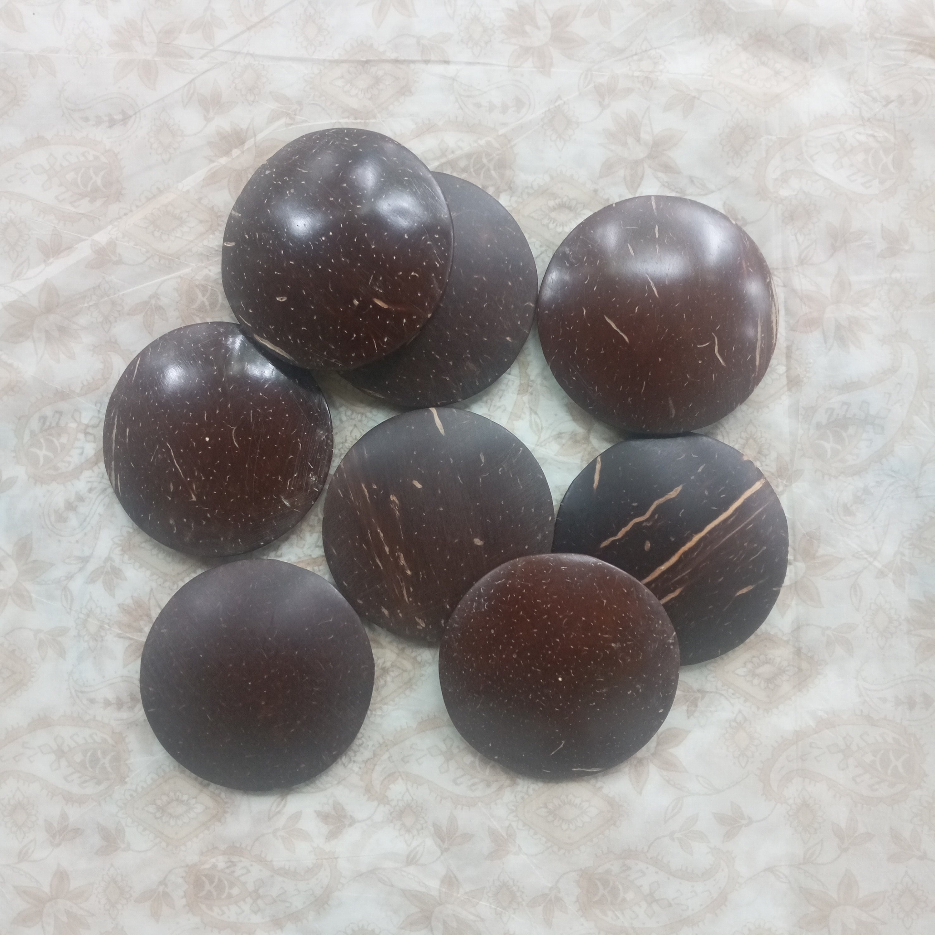 Chamalongos Set of 4 Coconut Shell | Divination Shells | Spiritual ...